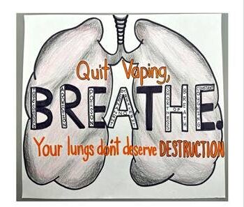 BHS Students Design Award Winning Anti-Vaping Posters | Branford Buzz ...